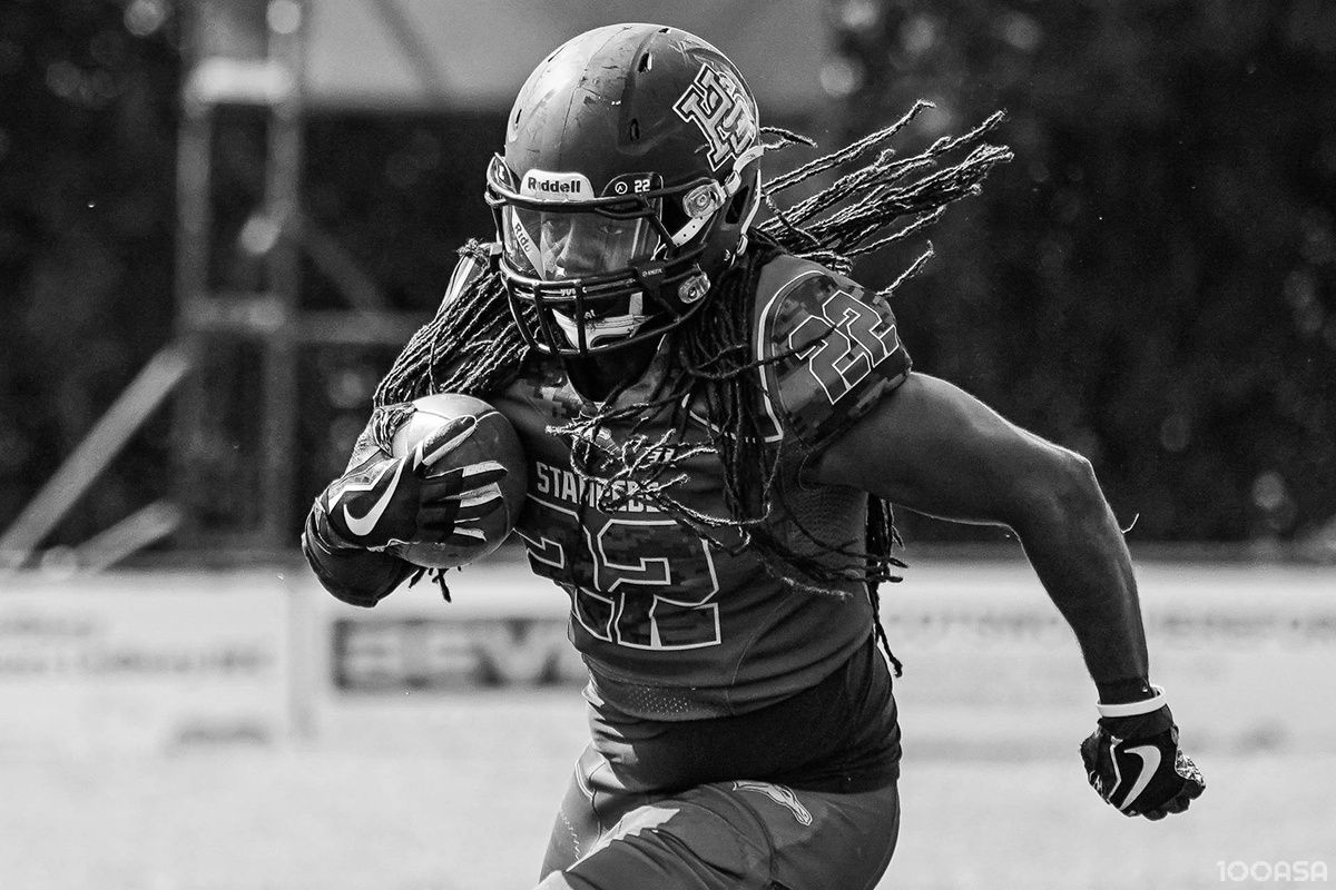 Jaycee 22 in full flow | 100ASA